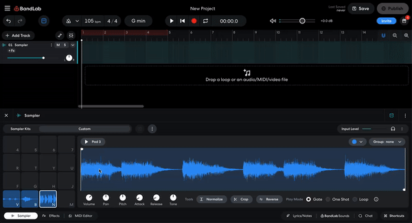 How do I use Sampler? – BandLab Help Center