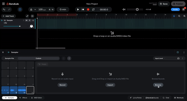 How do I use Sampler? – BandLab Help Center
