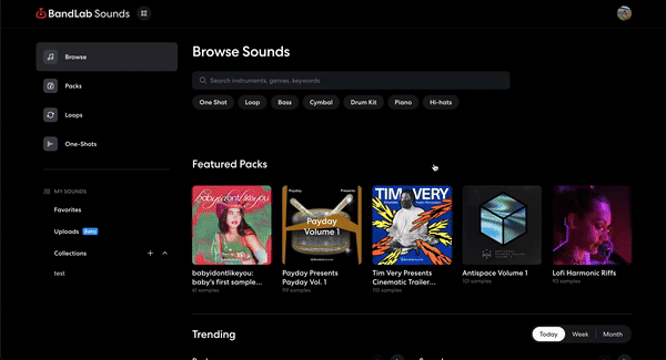 Can I export Samples? – BandLab Help Center
